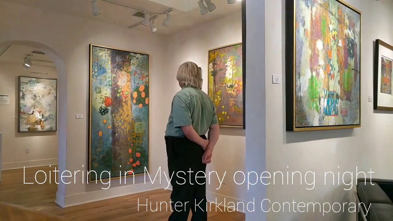 Time lapse of Loitering In Mystery opening night - YouTube