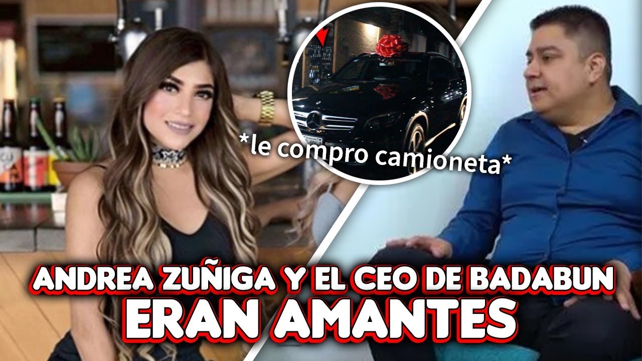Andrea Zuñiga y el CEO de BADABUN ¿eran AMANTES? le compró una ...