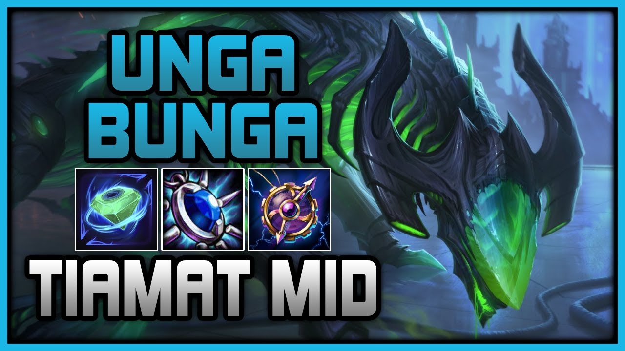 Unga Bunga Mode Activated Tiamat Mid Gameplay Smite Youtube
