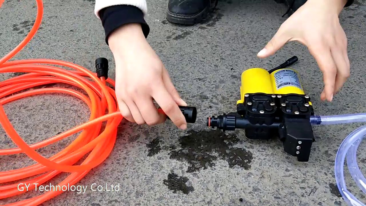 PORTABLE DOUBLE PUMP 100W 160PSI CAR WASHER I UNBOXING I CONNECTED I ...