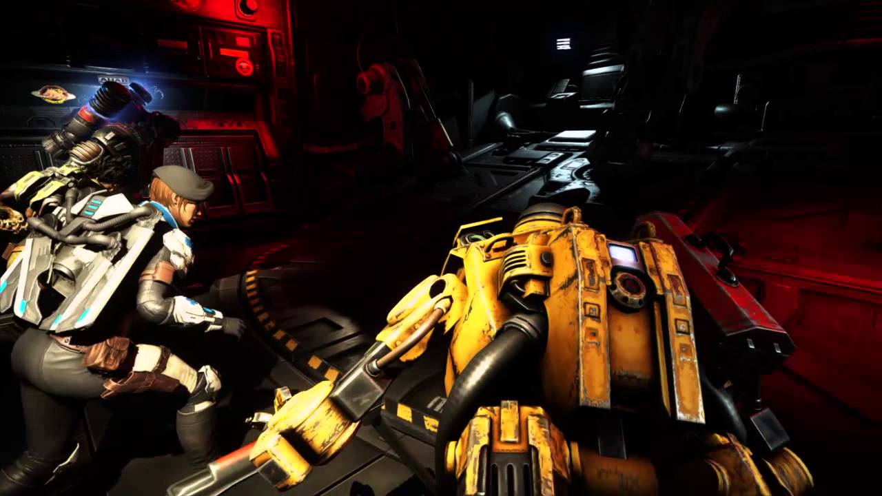 Evolve Dropship - Bucket and Maggie Dialogue - YouTube