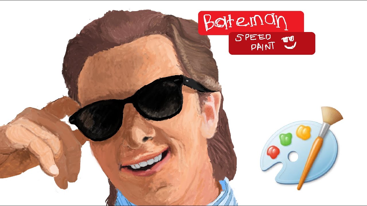 Drawing Patrick Bateman On MS Paint :) - YouTube