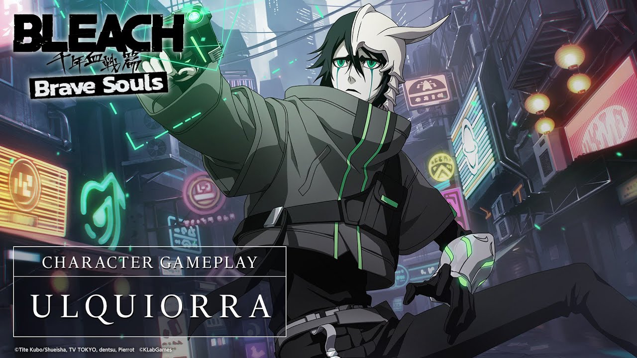 【Bleach: Brave Souls】Ulquiorra【The Future Society Zenith Summons: Cyber】 - YouTube