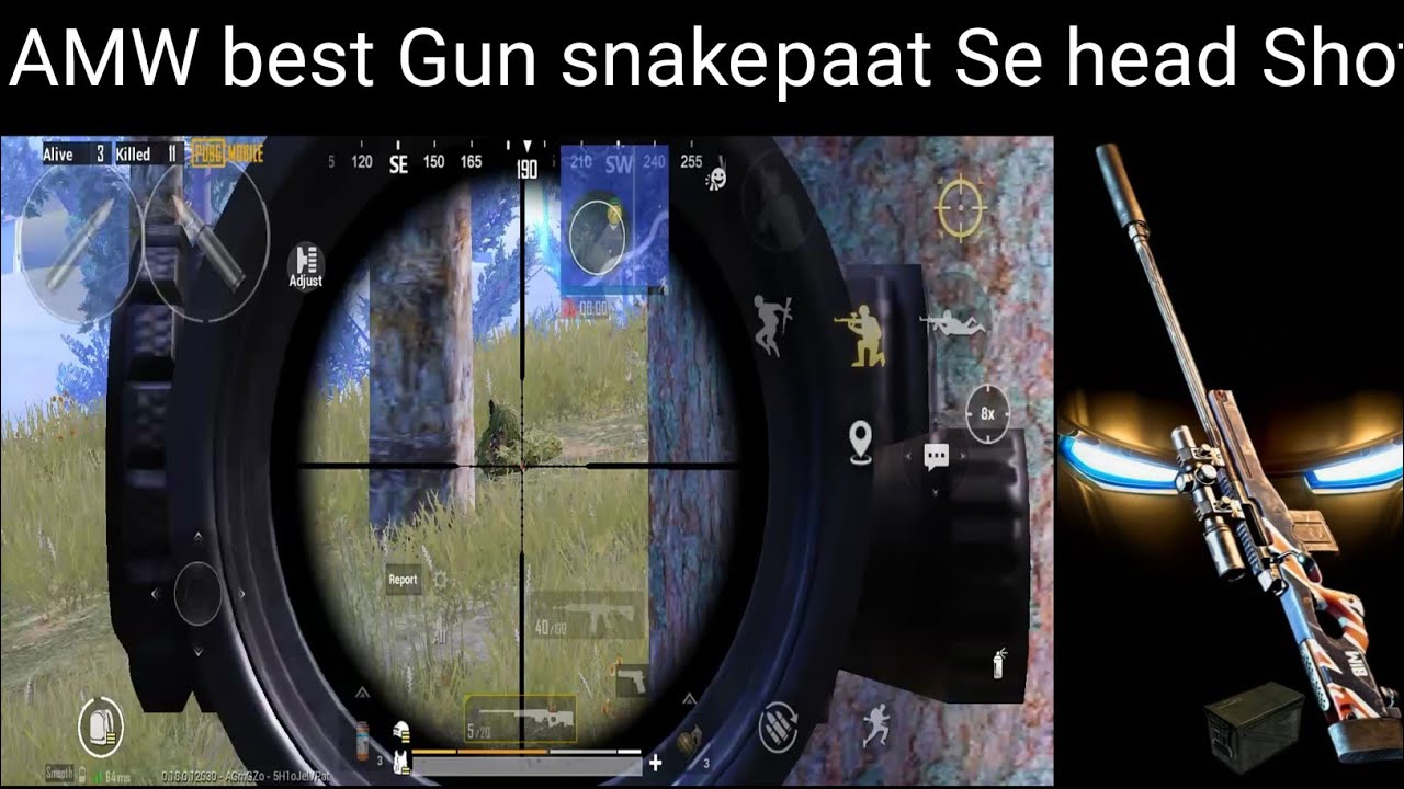 😡😡 PUBG MOBILE ek Se ek Sneak AWM best Gun - YouTube