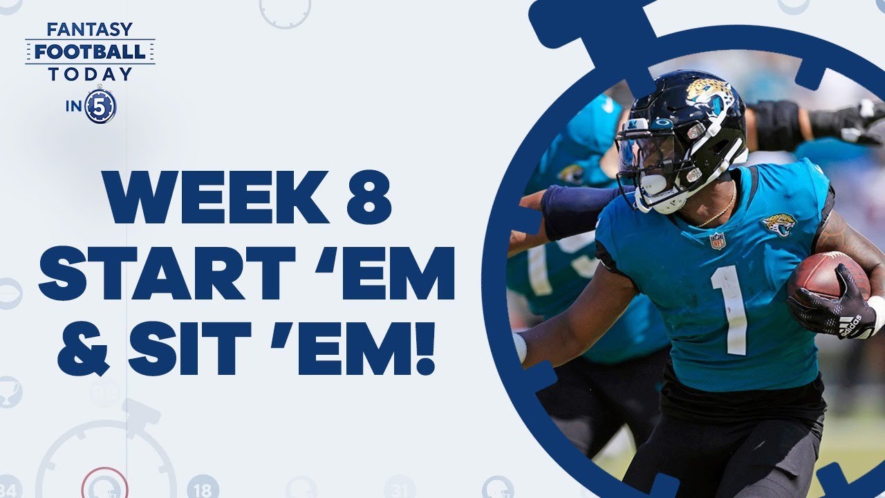 Fantasy Week 8 Starts & Sits: BEST matchups, Players to AVOID (Fantasy ...