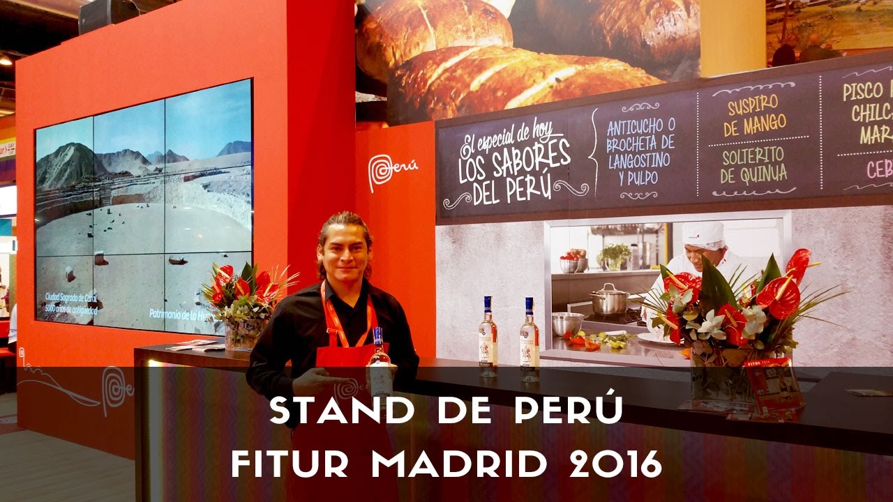 Stand de Perú en Fitur 2016 (Madrid) - YouTube