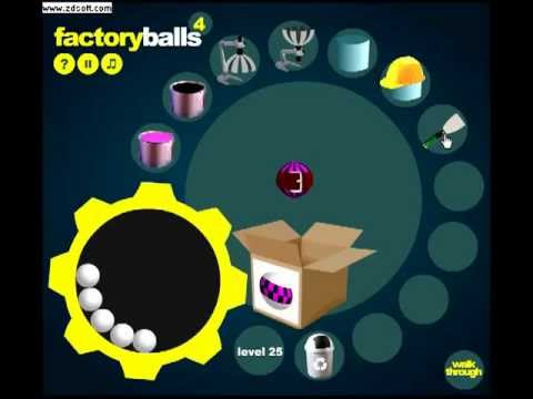 Factory Balls 4 Walkthrough (Full Video) - YouTube