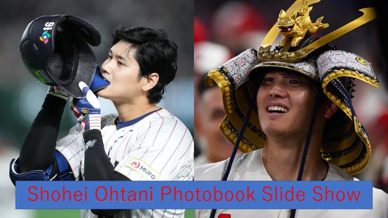 Shohei Ohtani Photobook Slide Show 大谷翔平スライドショー - YouTube