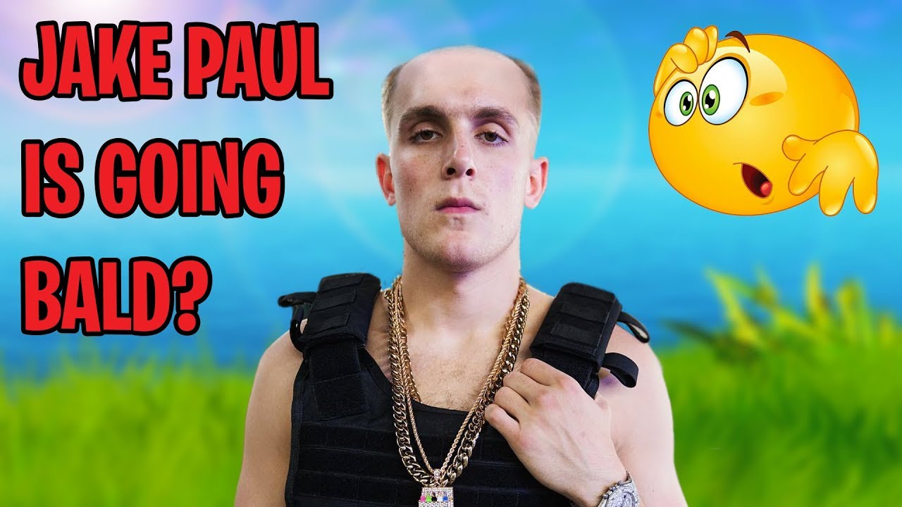 JAKE PAUL is going BALD ?! - YouTube