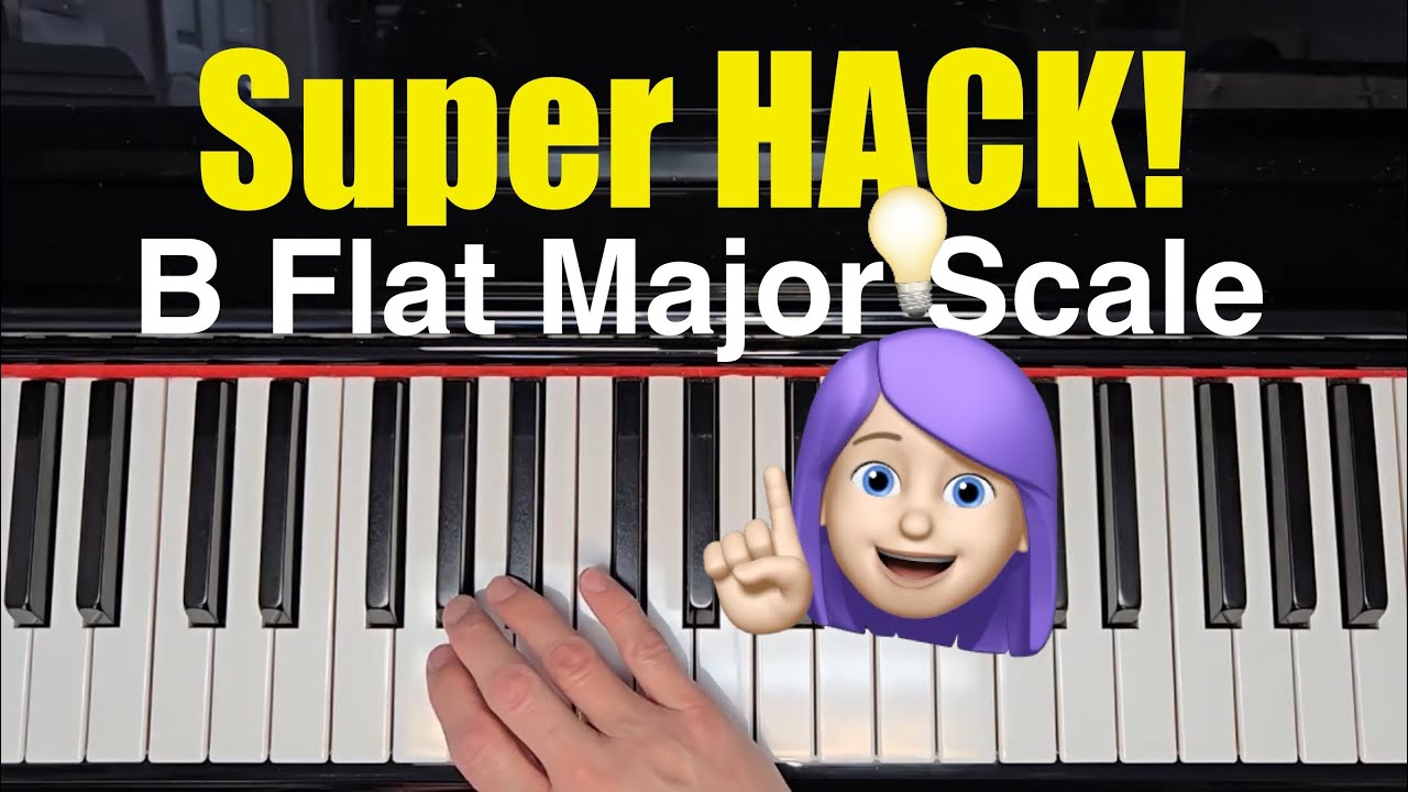 B Flat Major Scale Piano - YouTube