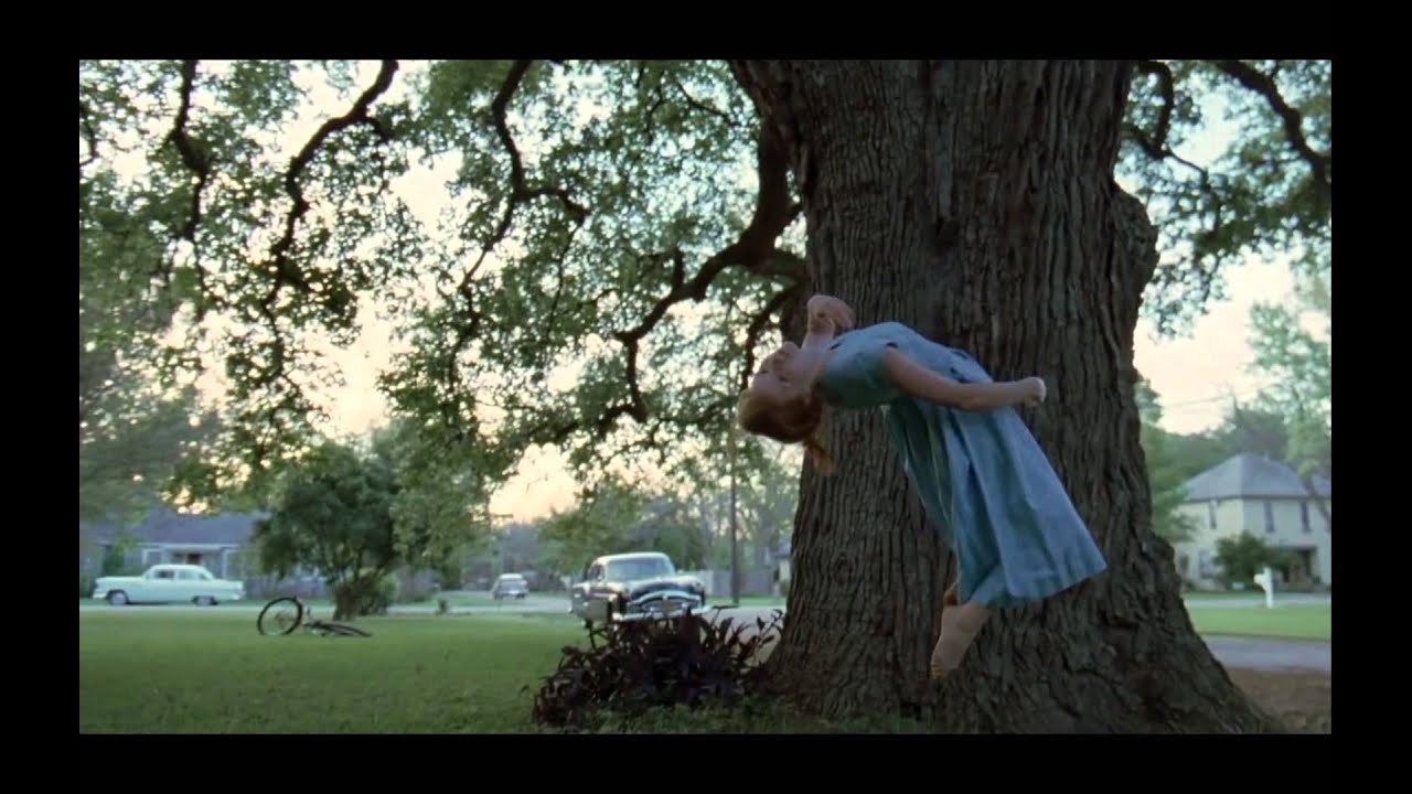 Jessica Chastain Tree Of Life Floating
