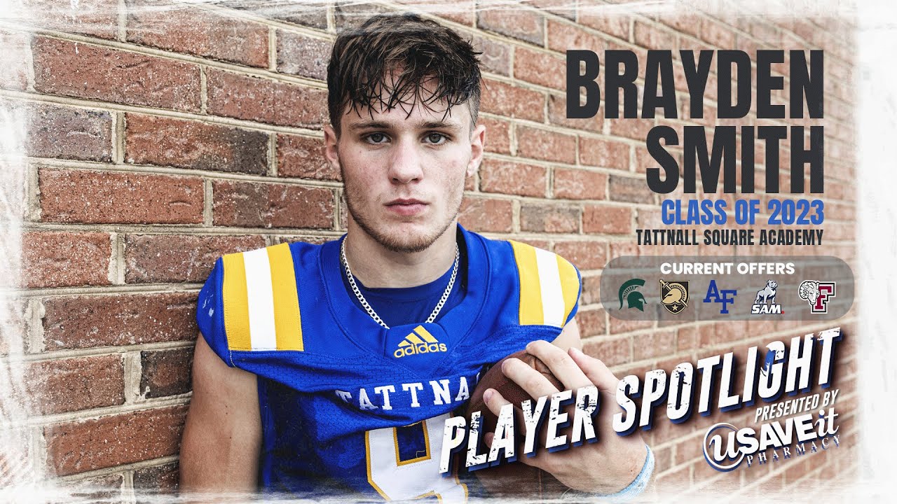Brayden Smith | Athlete Makes Plays at WR and Kick Return - YouTube