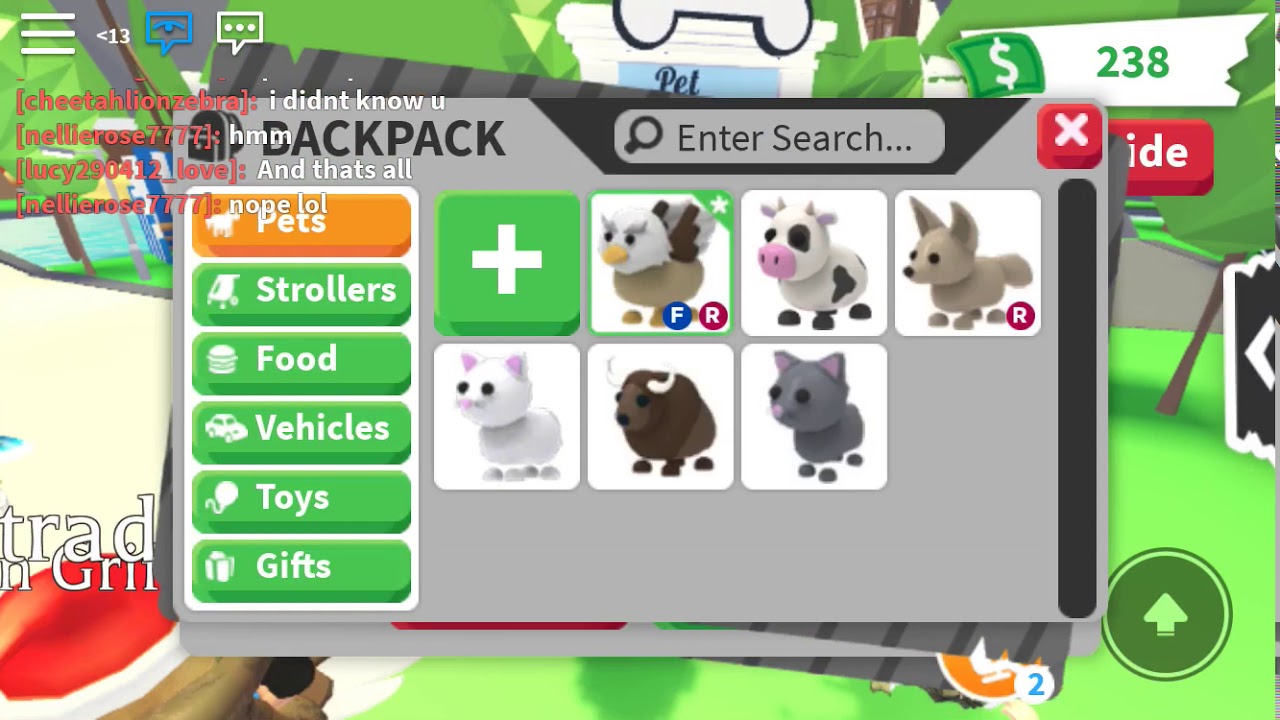 Seeing what people would give me for my eagle pet in adopt me - YouTube