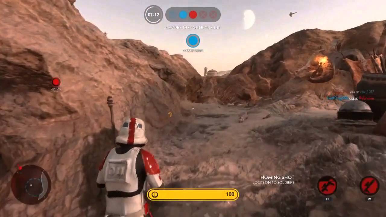 Star Wars Battlefront Shock Trooper Domination! - YouTube