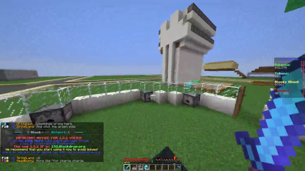 Playing Prison At BlockDrop - YouTube