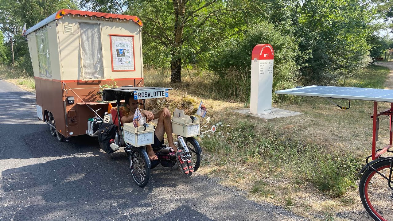 La Rosalotte sur la route sans frontières en escale à l’Oasis du Larzac ...