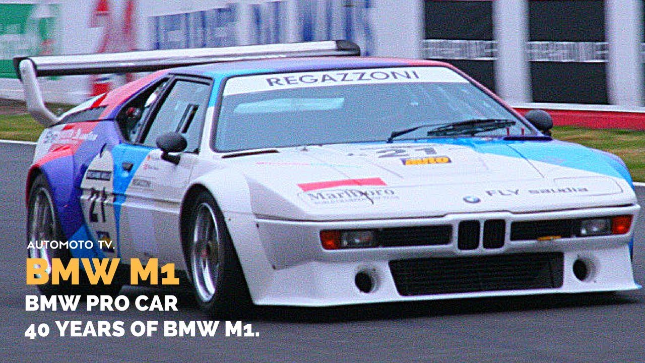 40 years of BMW M1 | BMW M1 Procar Championship. - YouTube