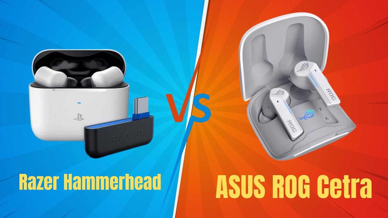 Razer Hammerhead VS ASUS ROG Cetra: Which is Better? - YouTube