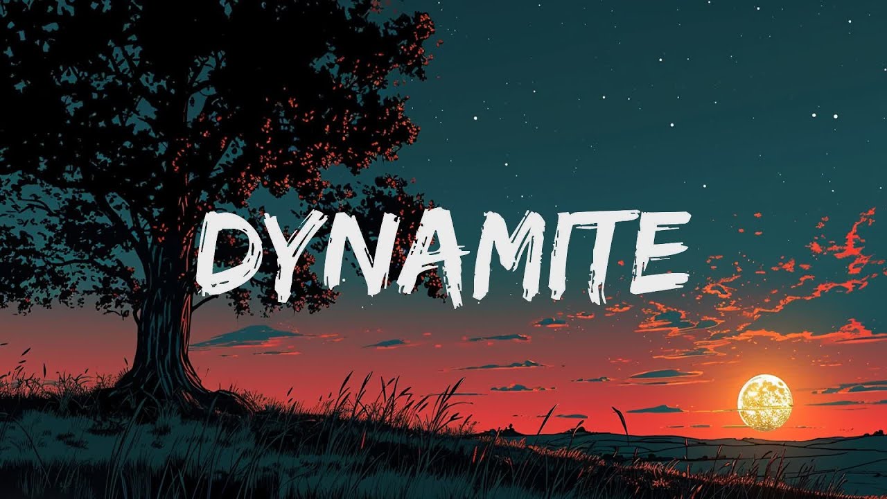 BTS Dynamite lyrics - YouTube