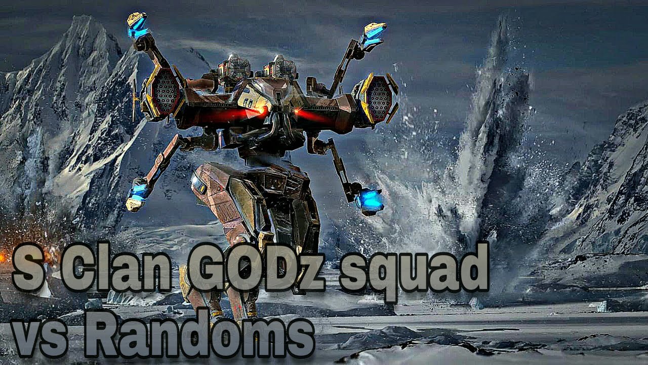워로봇 S클랜 GODz 소대 vs 랜덤/War Robots S Clan GODz squad vs Randoms - YouTube