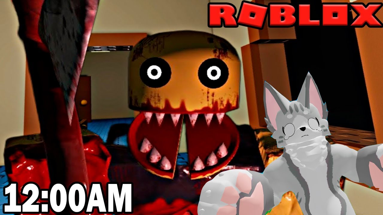 SOBREVIVE UNA NOCHE AL MONSTRUO DEL TERROR | RESIDENCE MASACRE | ROBLOX ...