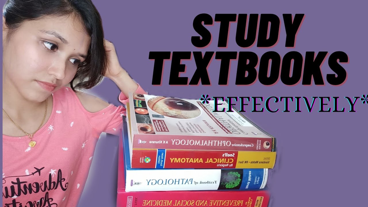 How to study textbooks *effectively* | Medical textbooks study tips ...