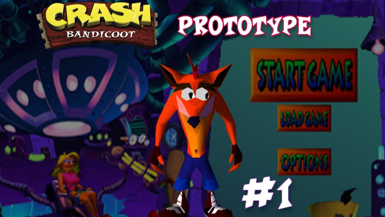 Crash Bandicoot Prototype - Parte 1 | #roadtocrashteamrumble - YouTube