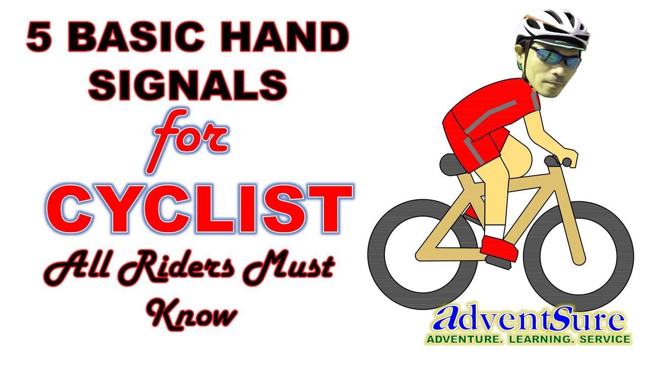 5 Basic Hand Signals for Cyclist - YouTube