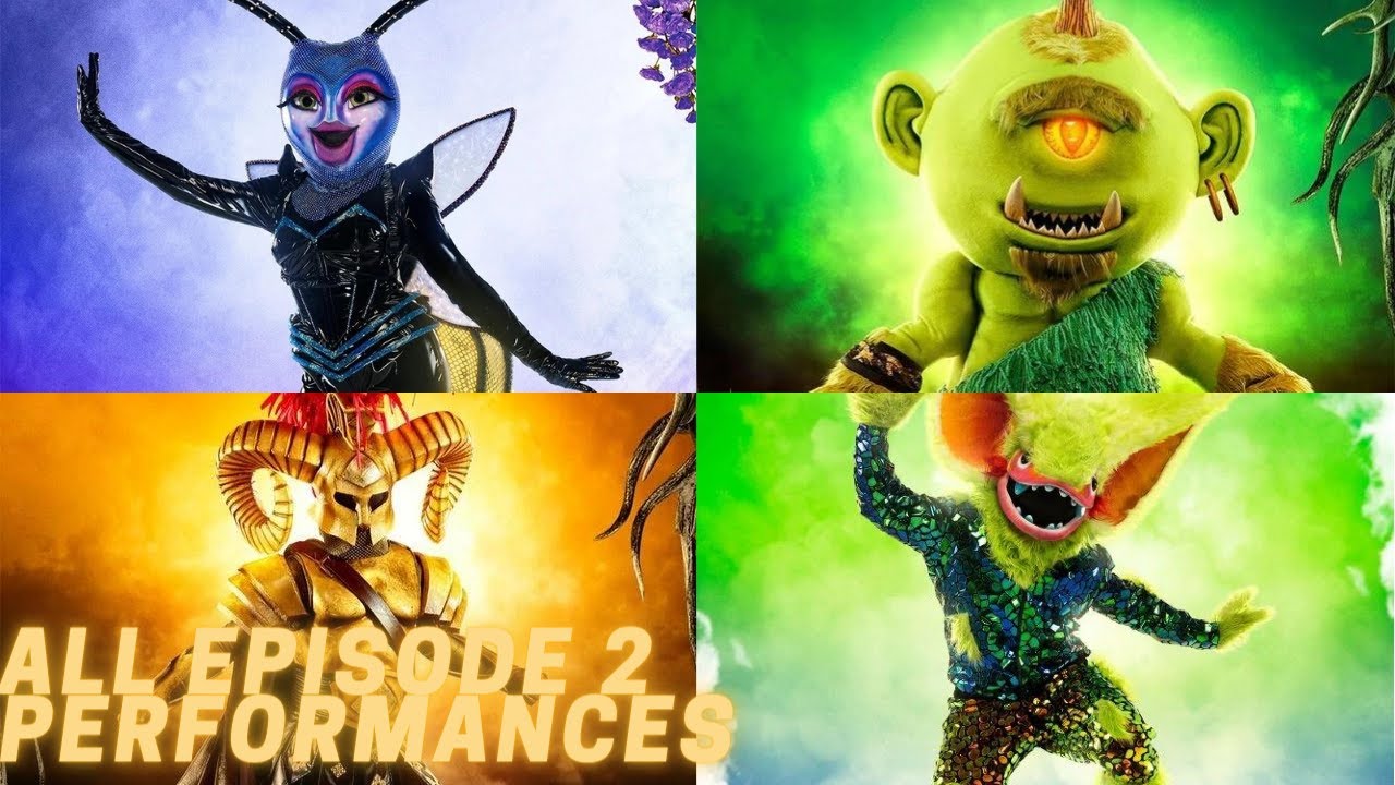 ALL EPISODE 2 PERFORMANCES (Group A Playoffs) | The Masked Singer ...