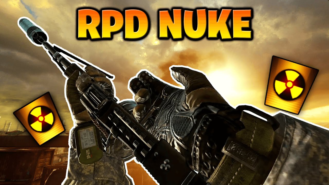 TACTICAL NUKE with the RPD - Modern Warfare 2 - YouTube