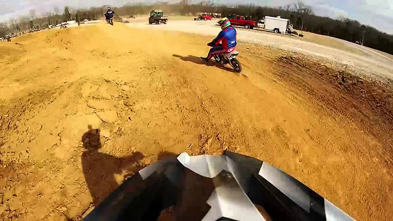 New Wildflower Pit Bike Track Layout February 2014 - YouTube