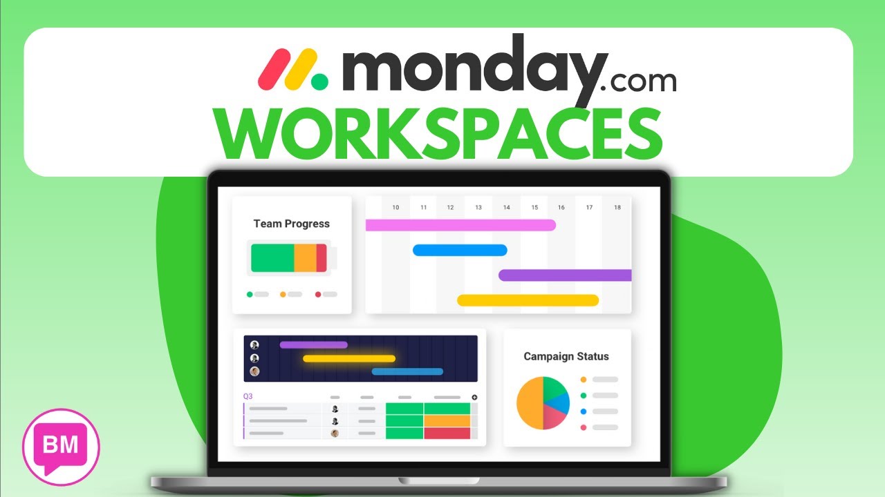 Monday.com WORKSPACES | Monday.com Tutorial - YouTube