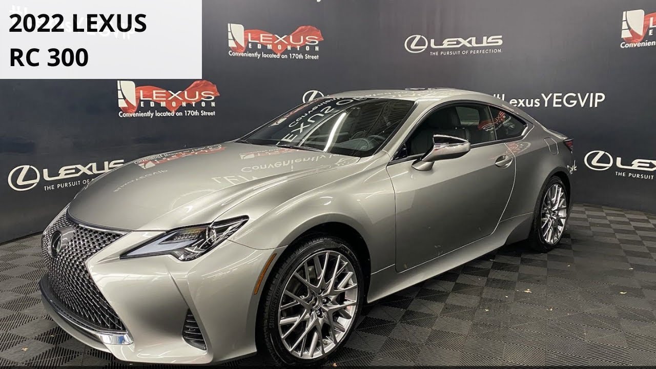 2022 Lexus RC 300 | AWD | Premium Package - YouTube