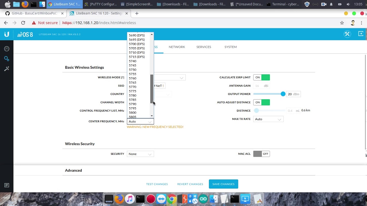 Setting Access point Litebeam 5AC 16 120 24052019 - YouTube