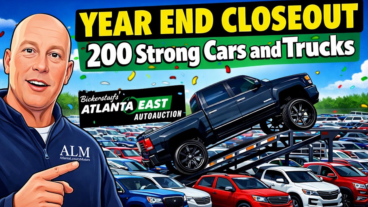 YEAR END CLOSEOUT! 200 STRONG TO SELECT FROM—DEALER/PUBLIC—AUTO AUCTION ...