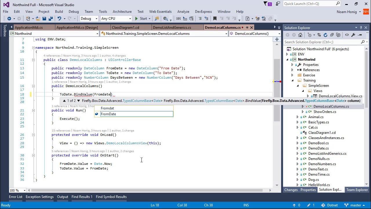 Binding a column value to another column using BindValue - YouTube
