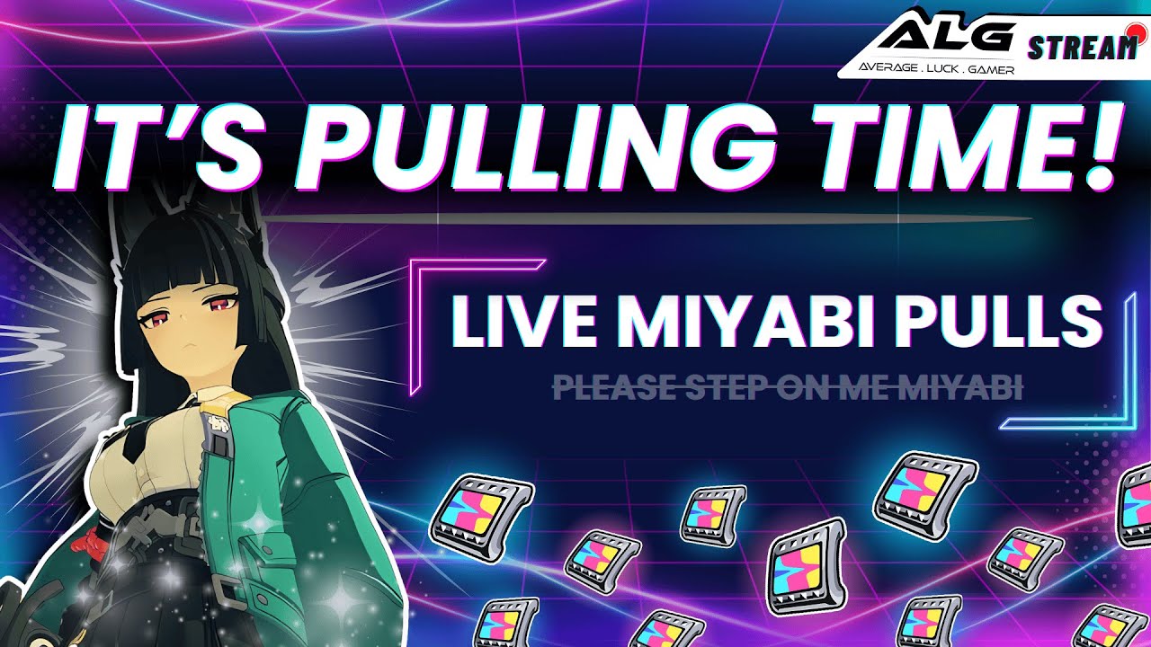 Live Miyabi Pulls! Let's Win Some 50's! - ZZZ Zenless Zone Zero - YouTube