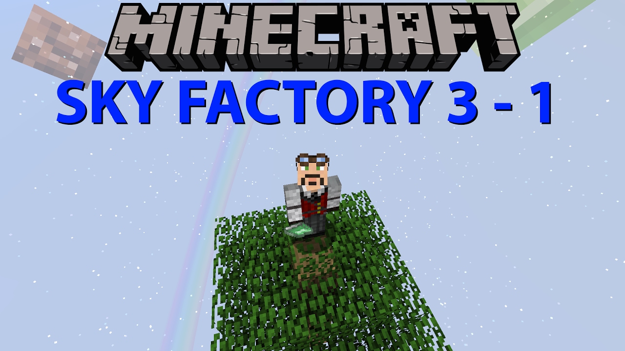 Sky Factory 3 - Episode 1 - ITS A TREE! - YouTube