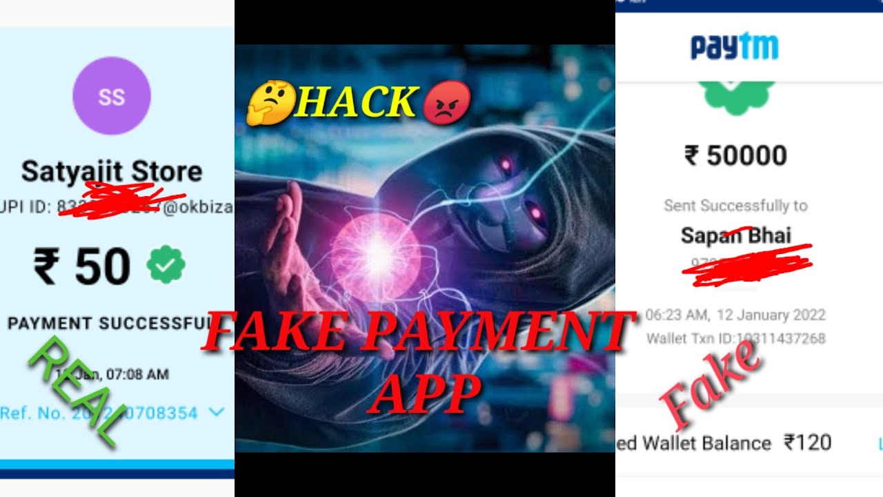 Paytm payment screenshot Generation-Hacker'S Useing This App!Fake QR ...