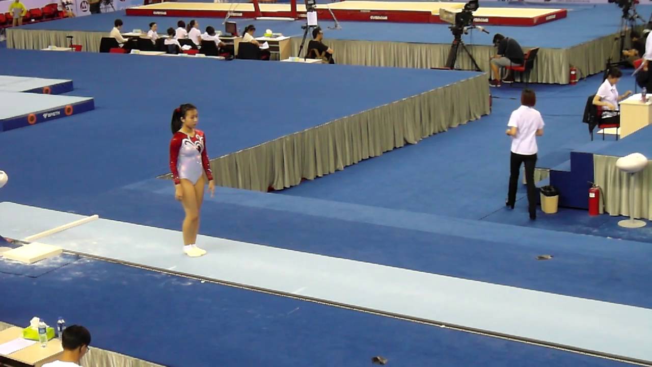 Ng Pui Yin 伍霈賢 - VT2 TF - 2016 CHN Nationals Hefei - YouTube