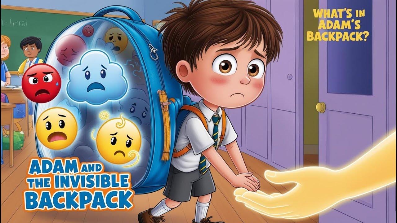 Adam and the Invisible Backpack 🎒 | 15-Minute Emotional Story for Kids ...