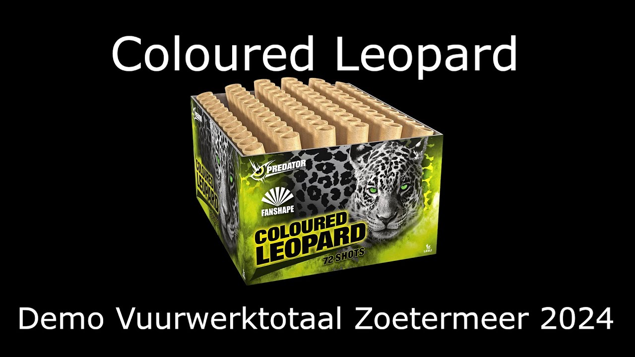 Coloured Leopard | Demo Vuurwerktotaal Zoetermeer 2024 | Predator - YouTube