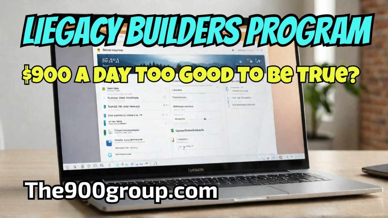LEGACY BUILDERS PROGRAM: $900 Formula Too Good To Be True! - YouTube
