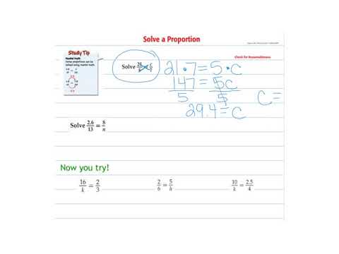Grade 6 - Proportions - YouTube