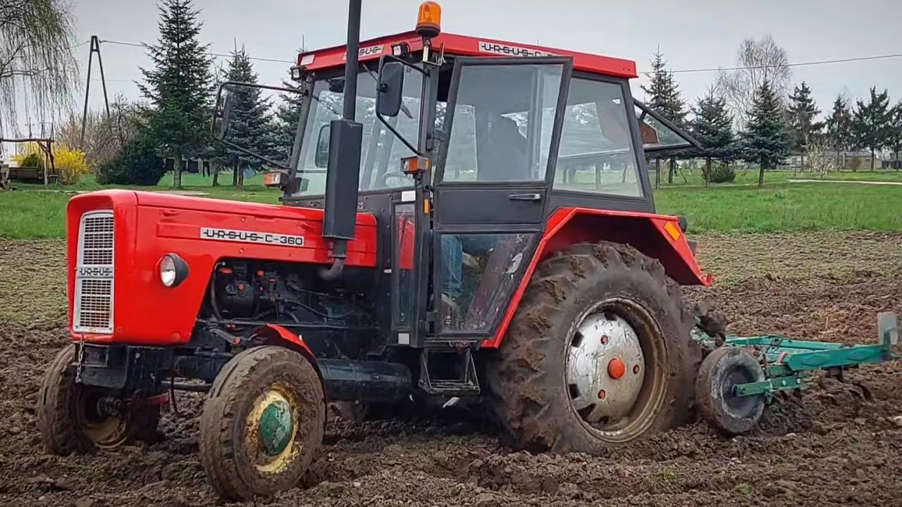 OGIEŃ NA TŁOKI Z C360 DAWKA OPORU NA YOUTUBE ! ㋡ URSUS C-360 VS BŁOTO ...