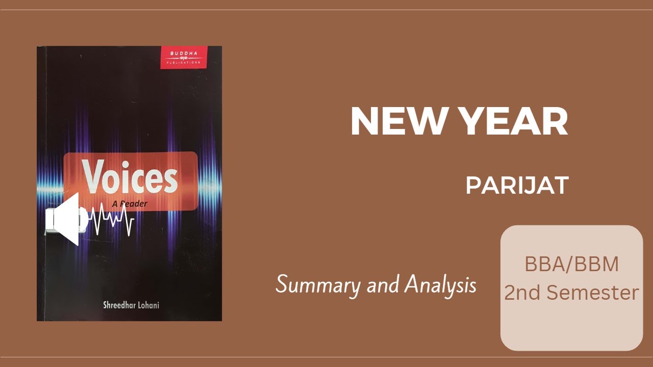 New Year(poem) by Parijat(voices) summary in Nepali|| New Course TU ...