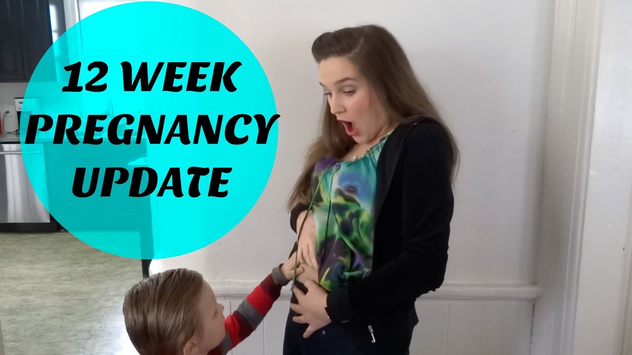 12 WEEK PREGNANCY UPDATE - YouTube