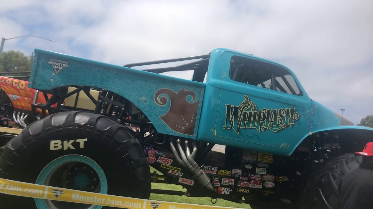 Monster Jam Pit Party 2019 - YouTube