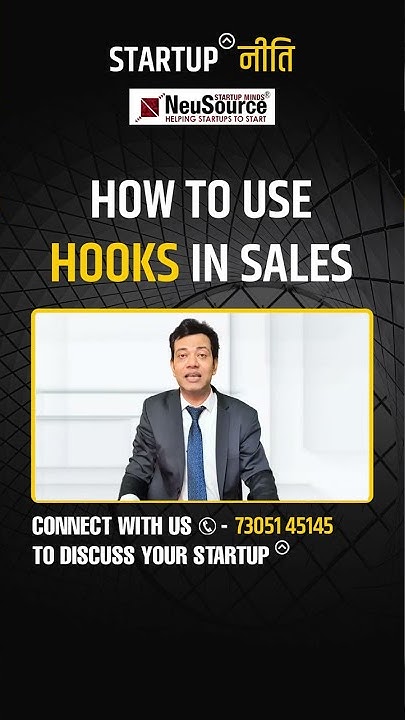 How to use Hooks in Sales for Customers? | Startup Niti | Hemant Gupta - YouTube