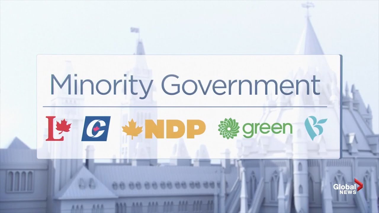 Canada Election: Global News projects a minority government - YouTube